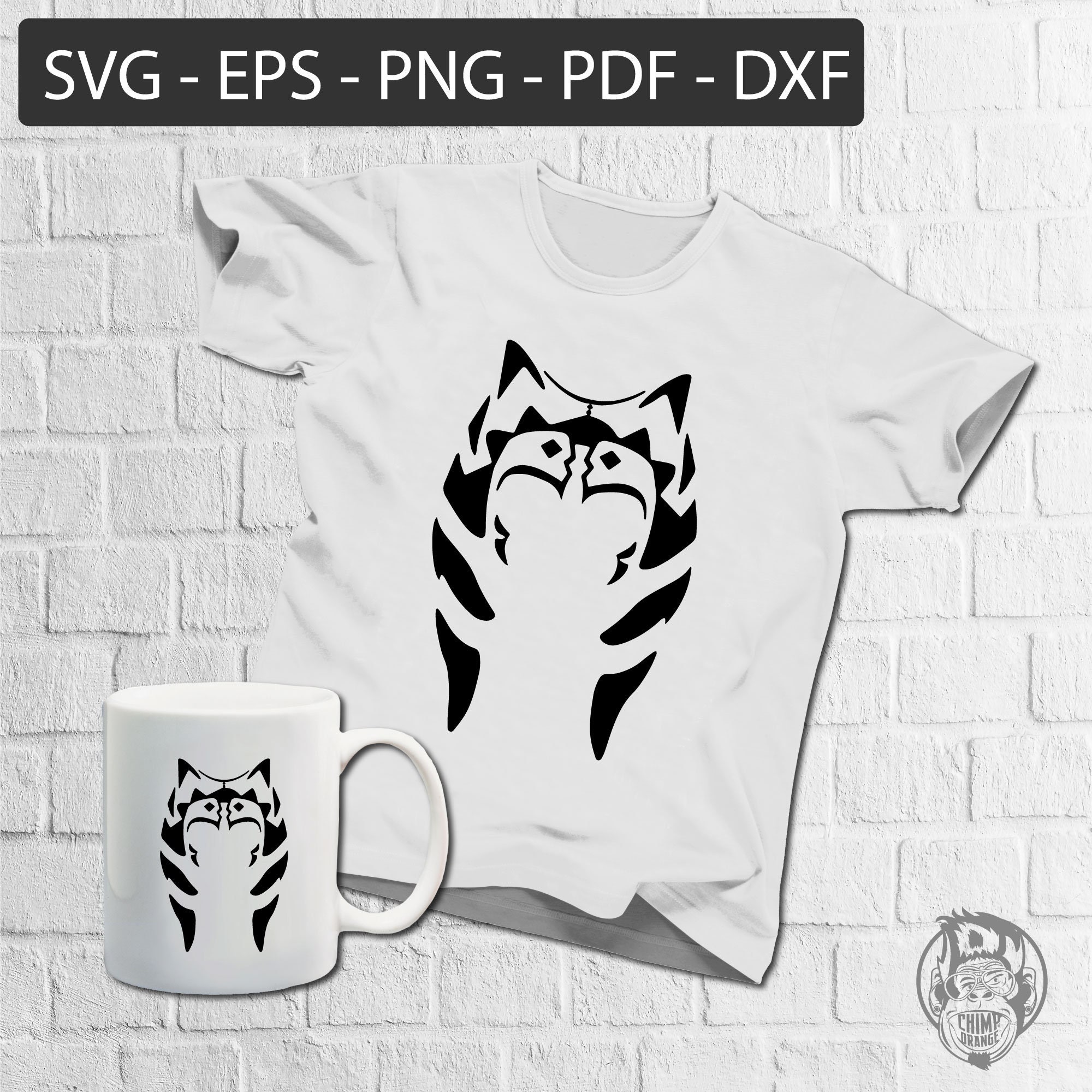 Ahsoka Tano svg Star Wars svg La Guerra de las Galaxias svg - Etsy México