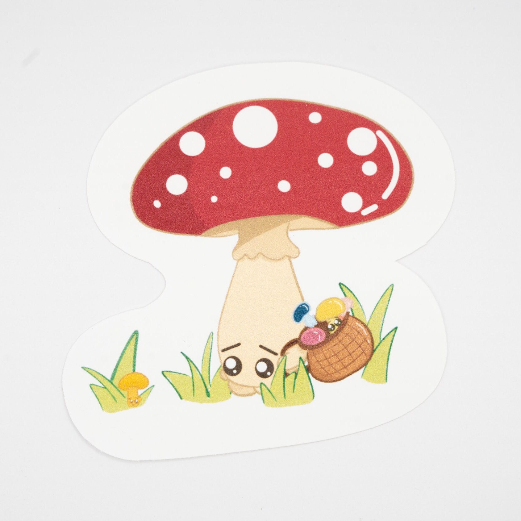 Kawaii Cottagecore Stickers, Mushroom Stickers, Frog Stickers - Etsy