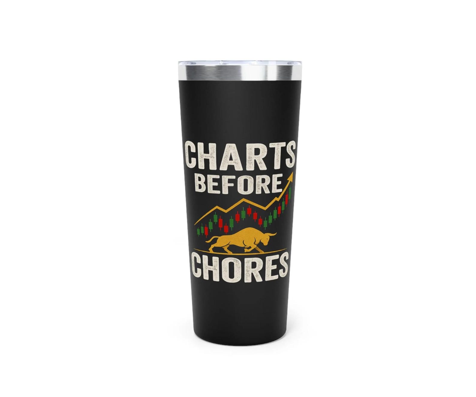 Charts Before Chores Tumbler – Trading Dad Gift | Stock Market Trader ...