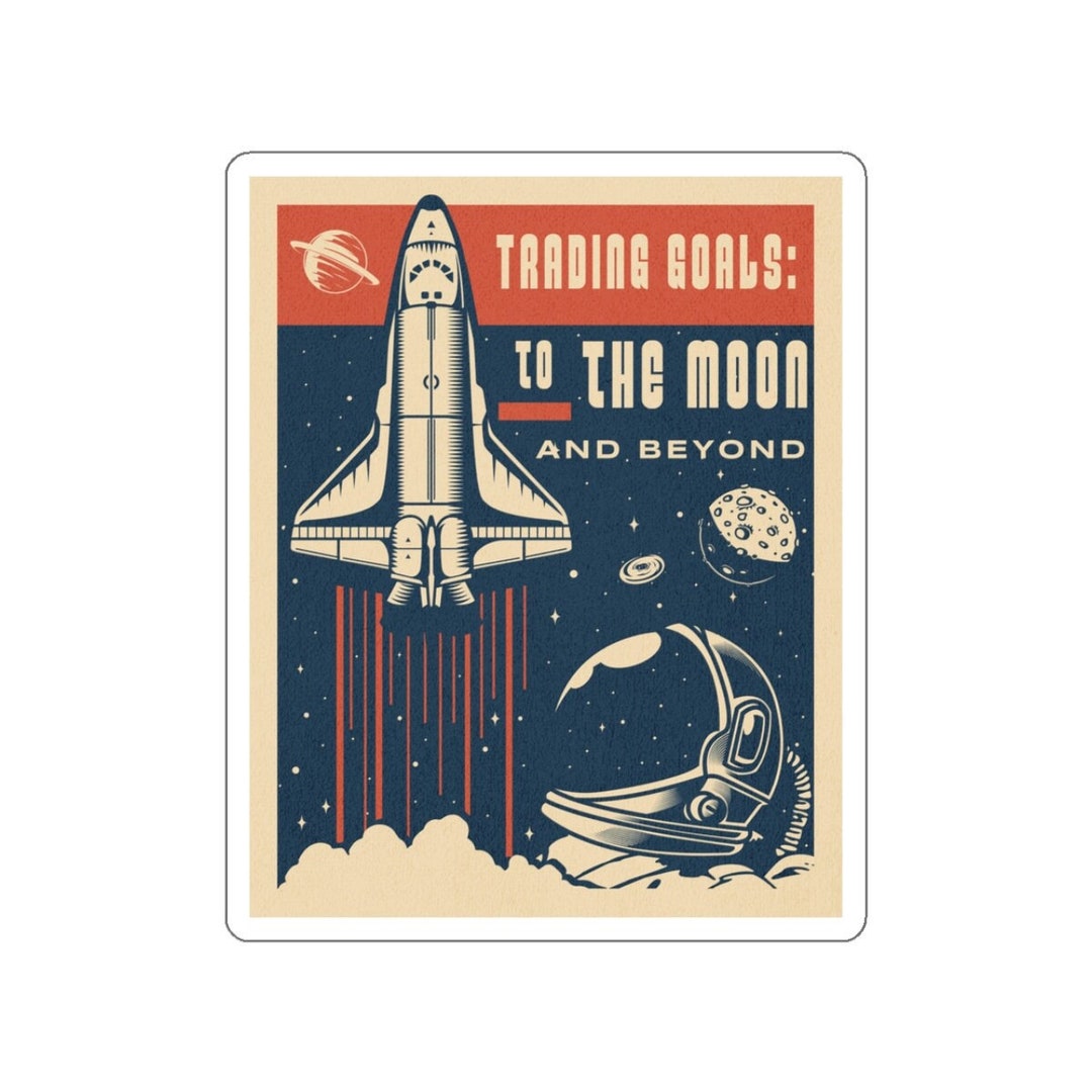 Trading Goals Vinyl Sticker: Stock Market Day Trader Gift - Etsy