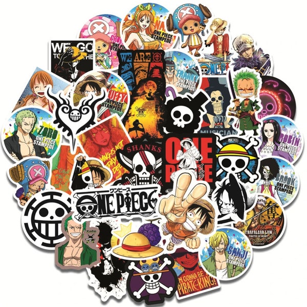 One Piece Vinyl Stickers - Etsy