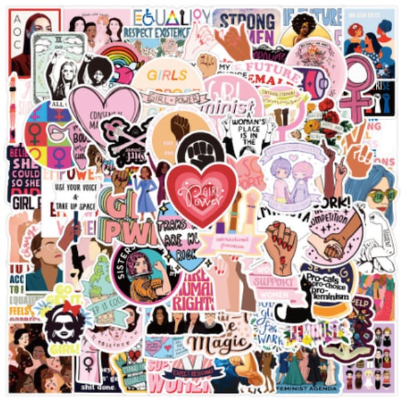 Feminist Stickers - Etsy