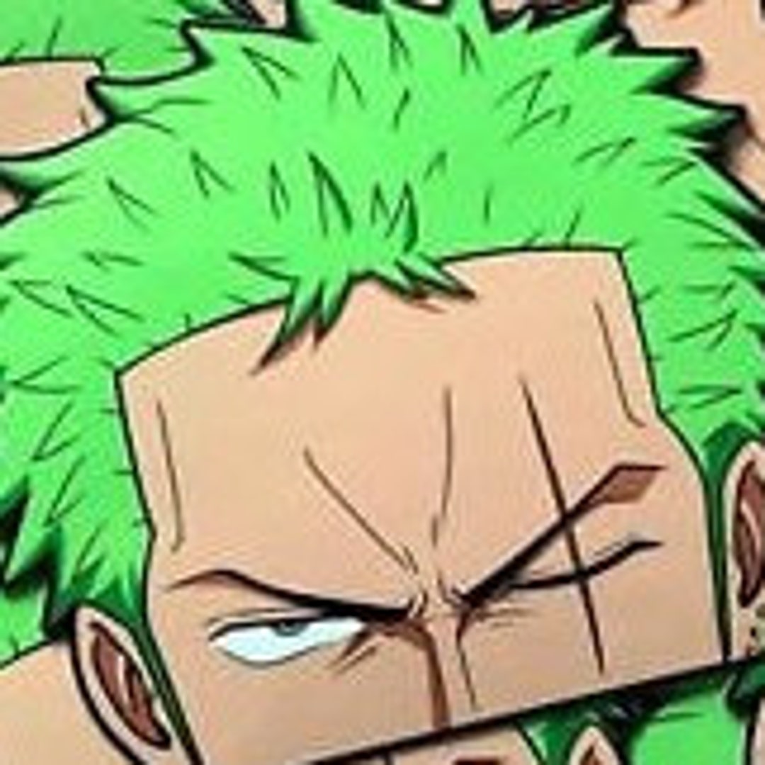 Zoro Peeker Sticker - Etsy