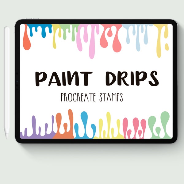 Paint Drip - Etsy