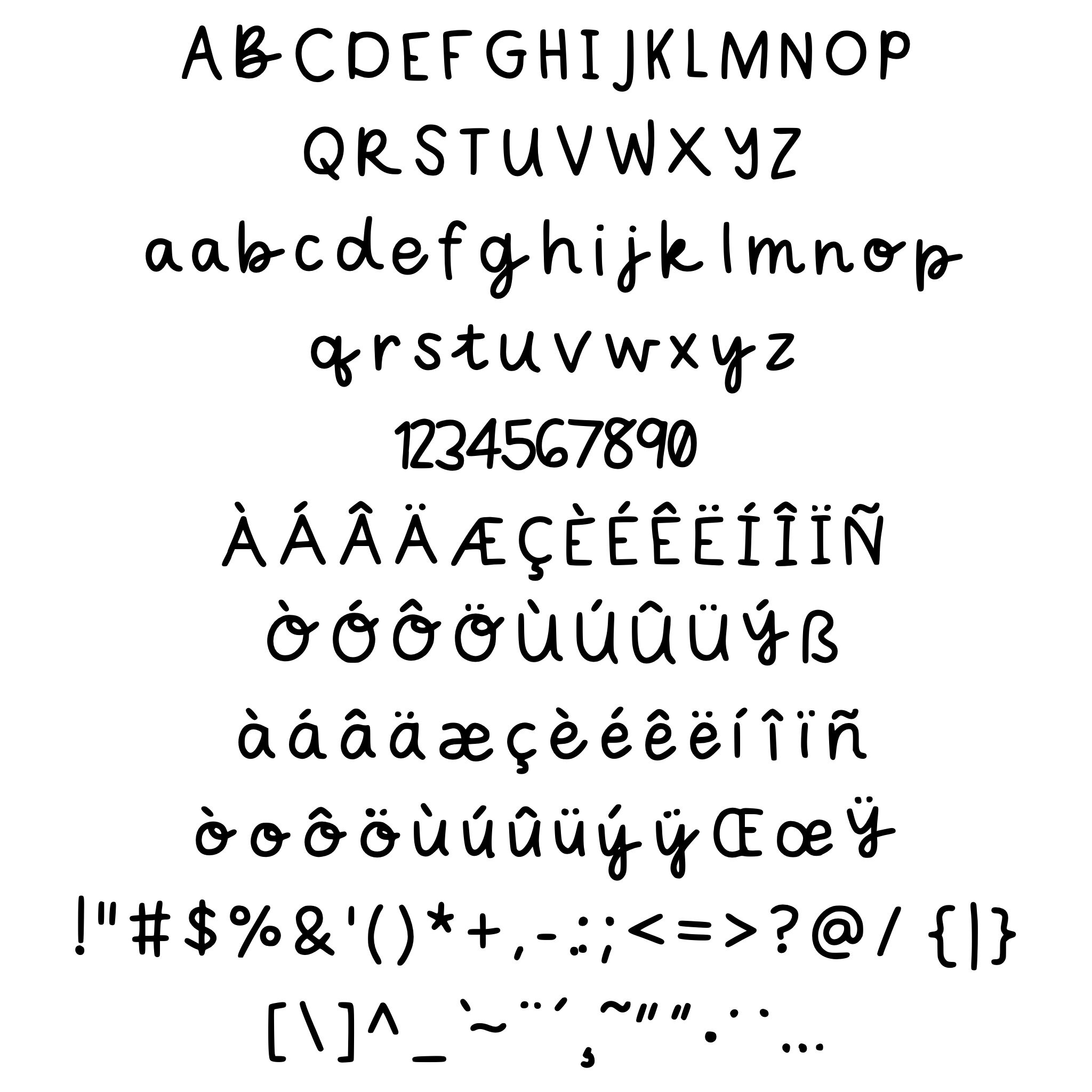 Handwritten Font, Cinnamon Handwritten Font, Hand Lettered, Handwriting ...