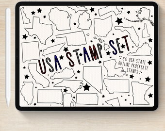 Procreate Tattoolady Head Brush and Stamp Set for Procreate - Etsy