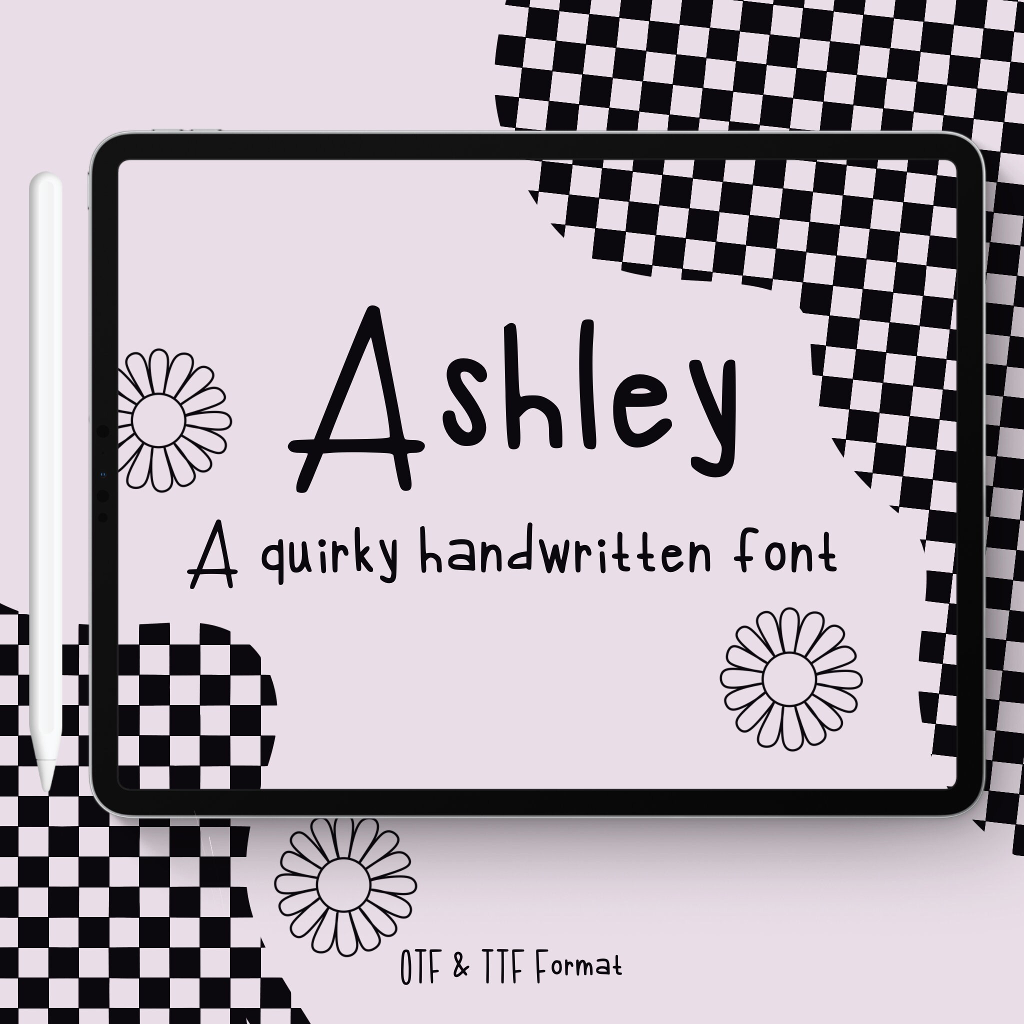 Handwritten Font, Ashley Handwritten Font, Hand Lettered, Handwriting ...