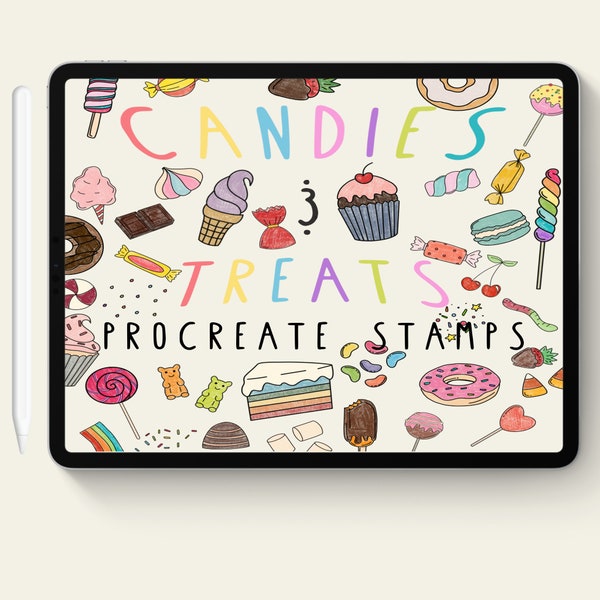 Candy Stamp - Etsy