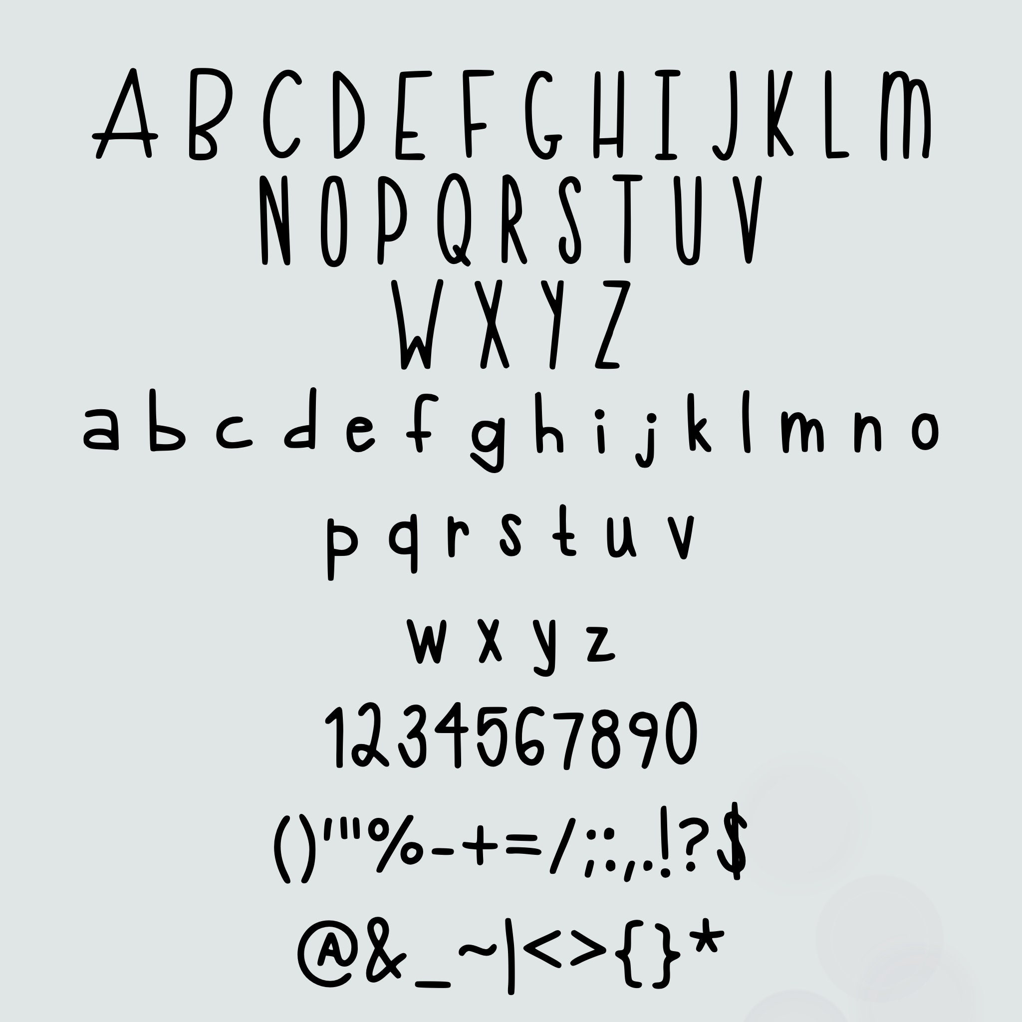 Handwritten Font, Ashley Handwritten Font, Hand Lettered, Handwriting Font, Simple Font, Neat ...