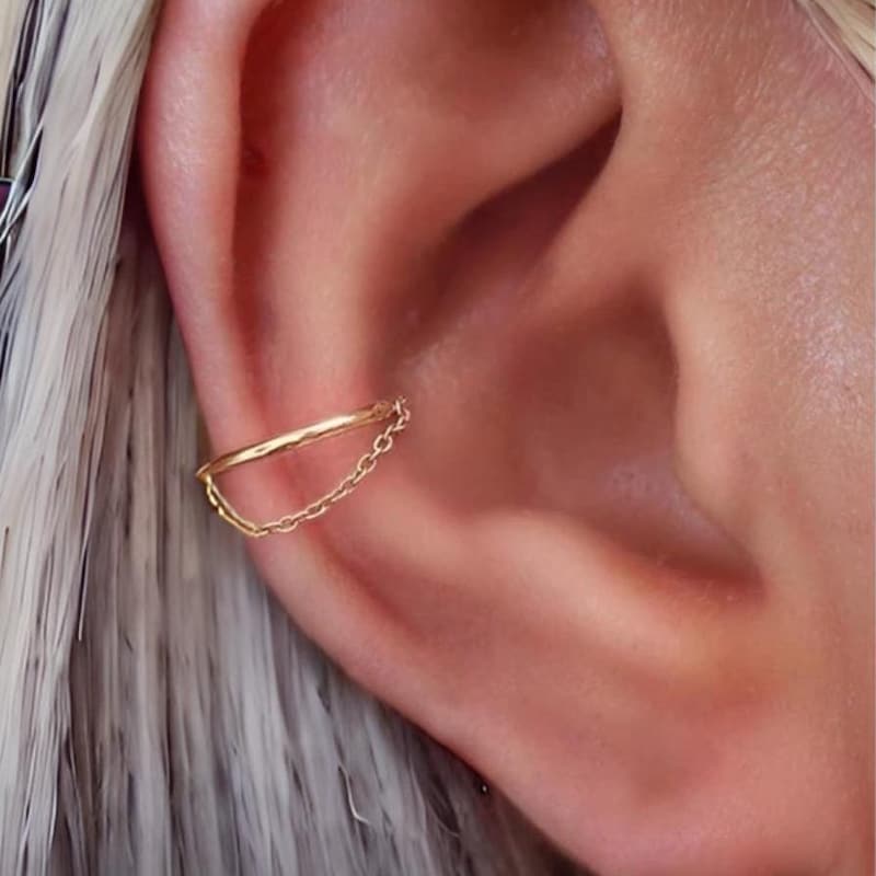 Septum Titanium Chain - Etsy