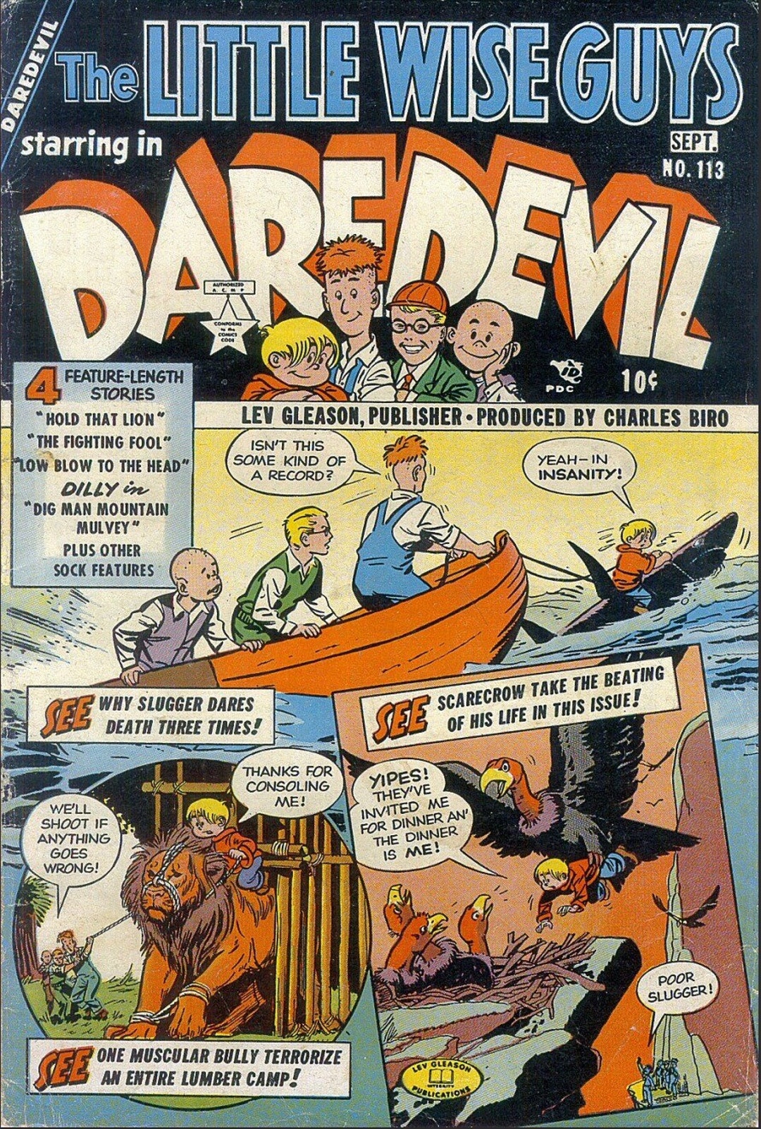 DAREDEVIL the Little Wise Guys Comic Book - Etsy