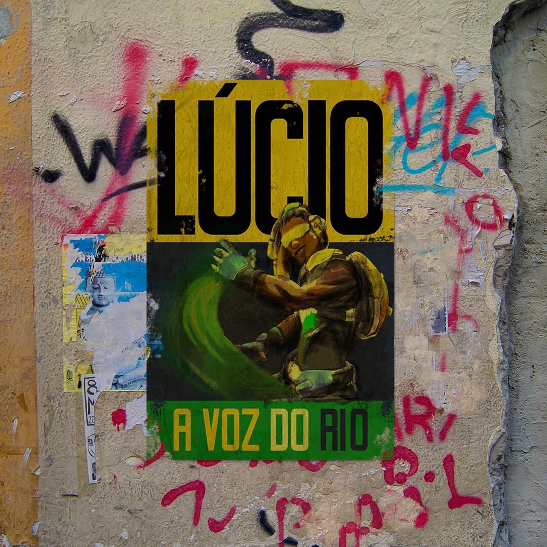 Overwatch 2 Lúcio Poster | Gift for Gamer, Lúcio, Gaming Wall Art ...