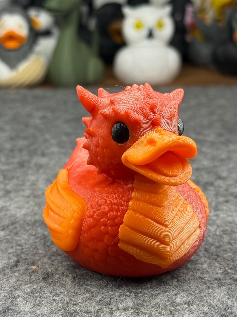 Dragon Duck | Fire Drake | Ducking | Halloween Duck | Spooky Scary ...