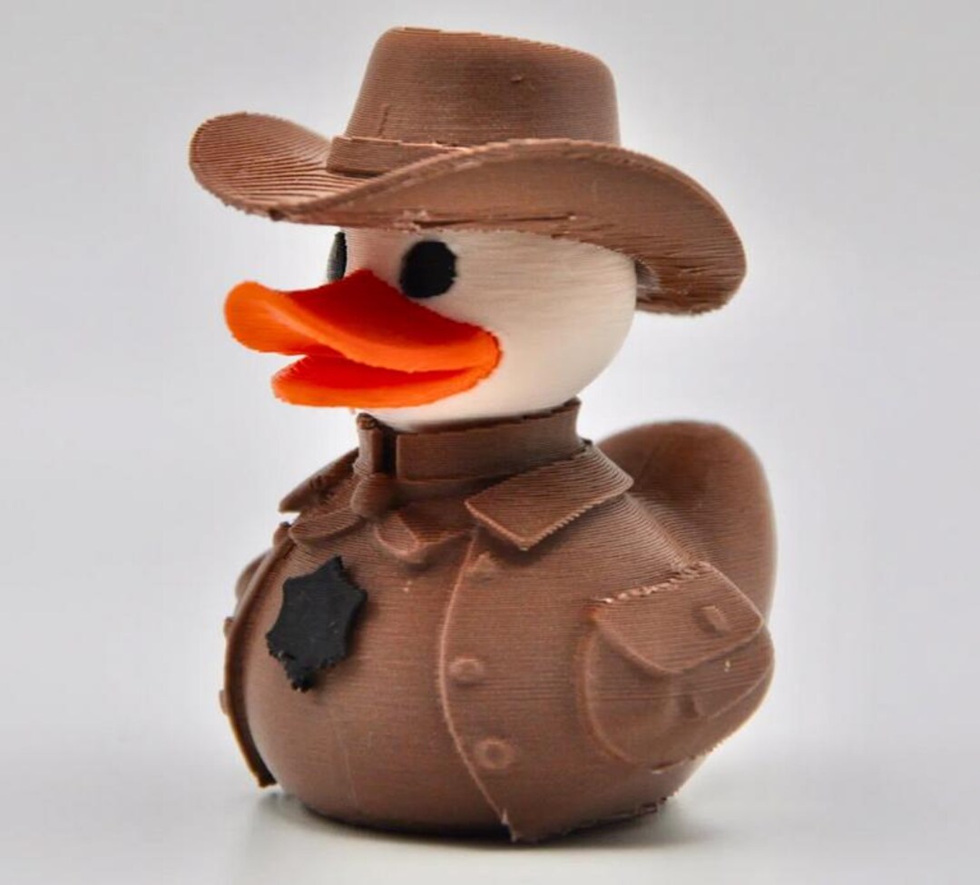 Western Sheriff Duck | Duck | Ducking | Halloween Duck | Spooky Scary ...
