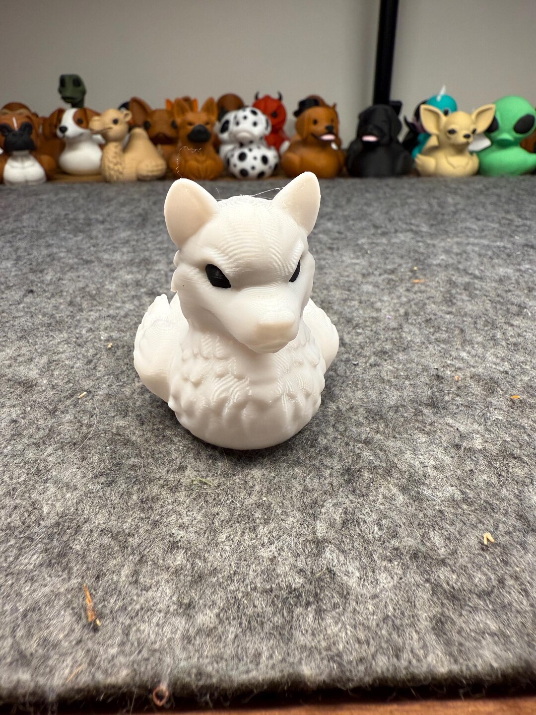 Wolf Duck | Fun Duck | Ducking | Custom Duck | Graduation Gift Duck ...