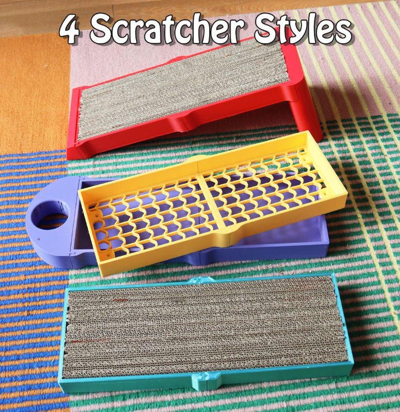Template for Cat Scratchers| Scratcher Box | Cat Scratcher DIY | Kitty ...