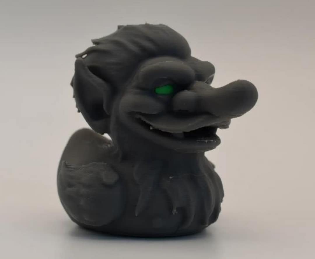 Troll Duck | Fun Duck | Ducking | Custom Duck | Demon Duck | Halloween ...