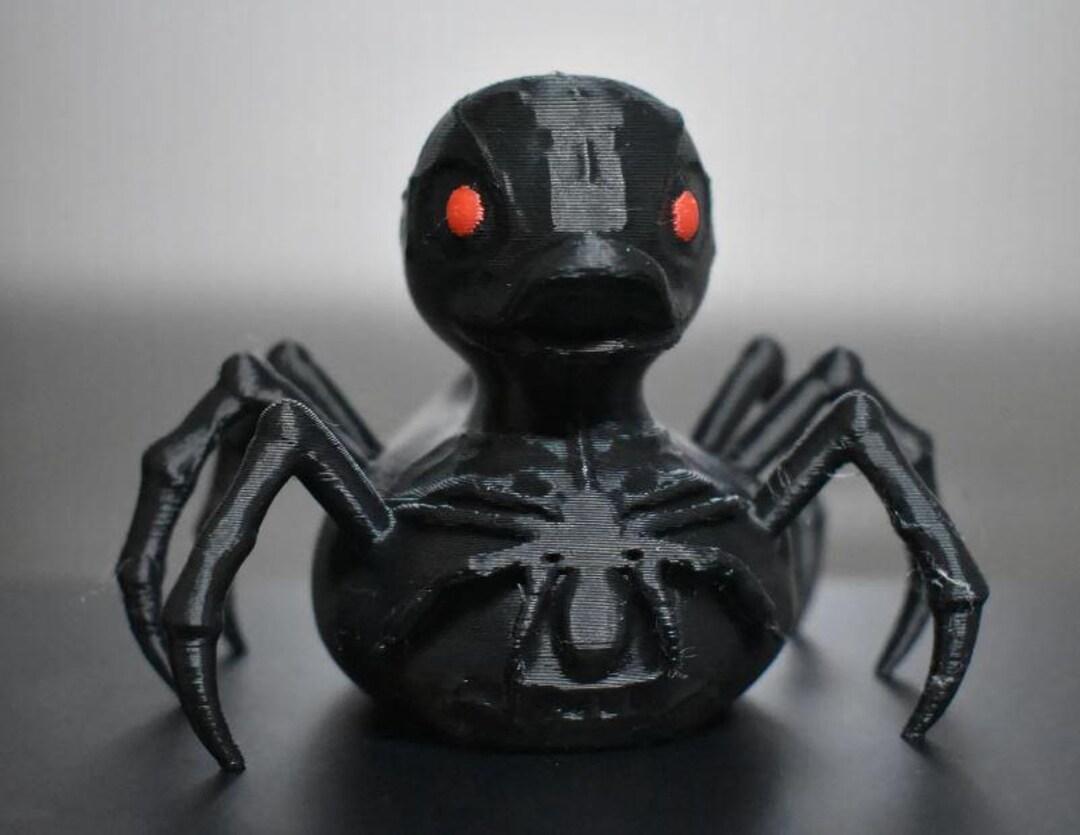 Spider Duck | Fun Duck | Duck | Ducking | Halloween Duck | Spooky Scary ...