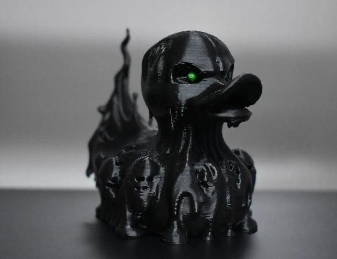 Evil Duck | Fun Duck | Ducking | Custom Duck | Demon Duck | Halloween ...