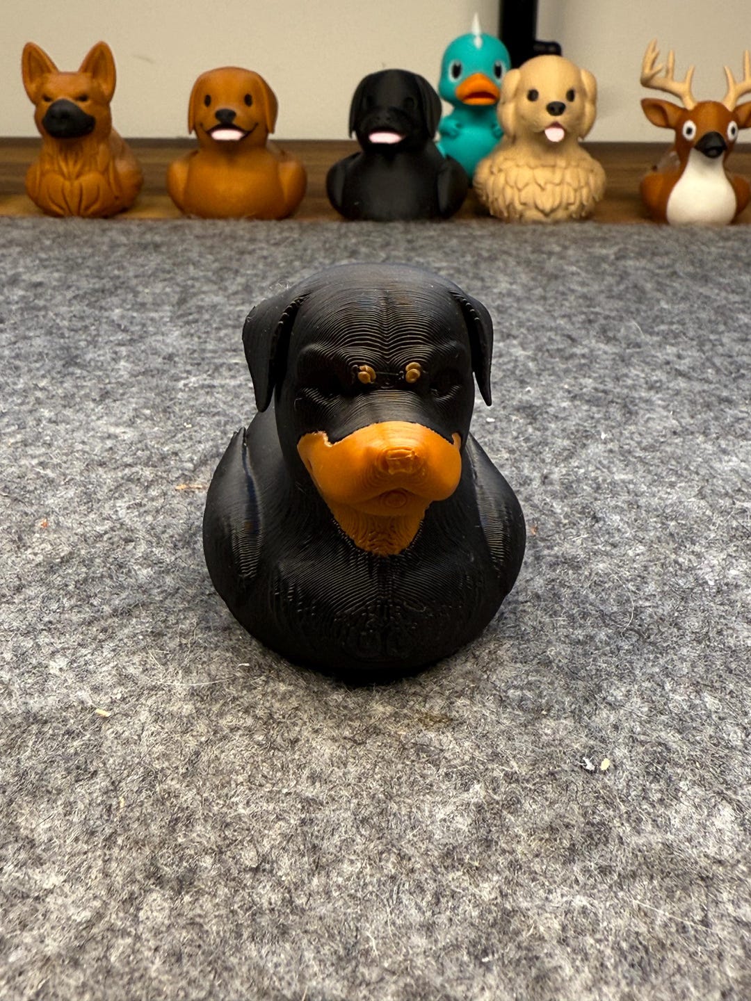 Rottweiler Duck - Etsy