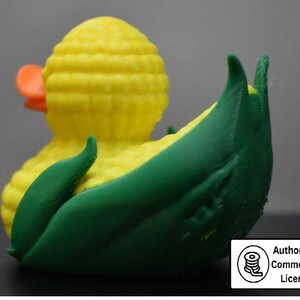 Corn Cob Duck | Duck | Ducking | Halloween Duck | Spooky Scary Custom ...