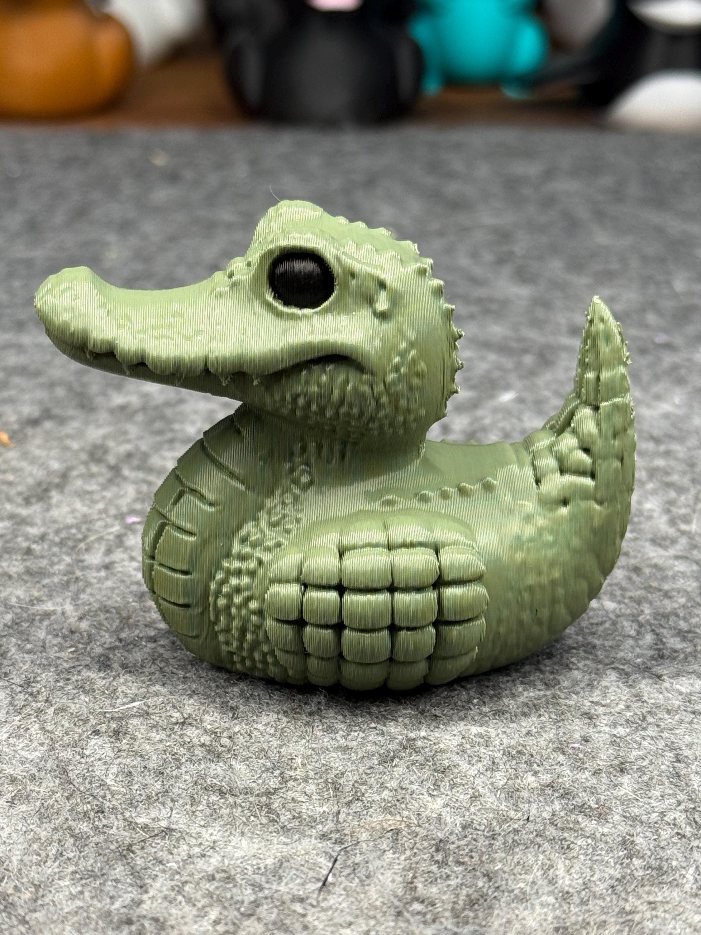 Crocodile Duck | Fun Duck | Ducking | Custom Duck | Demon Duck ...