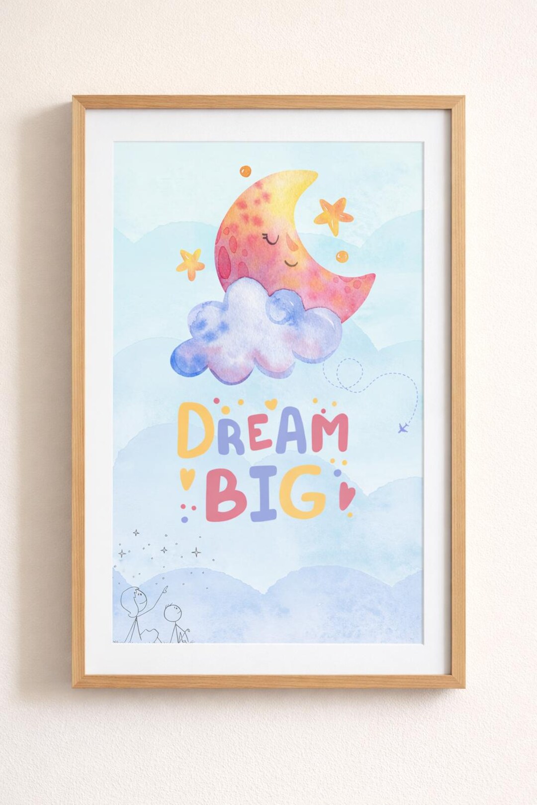 Dream Big Children’s Printable A4 - Etsy