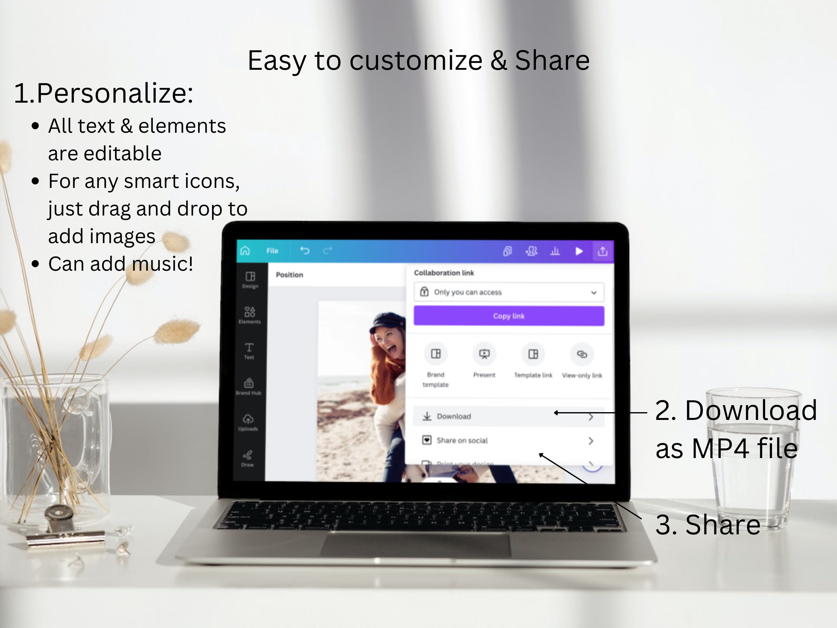 Editable Event Invitation Animated Event Invitation Video - Etsy