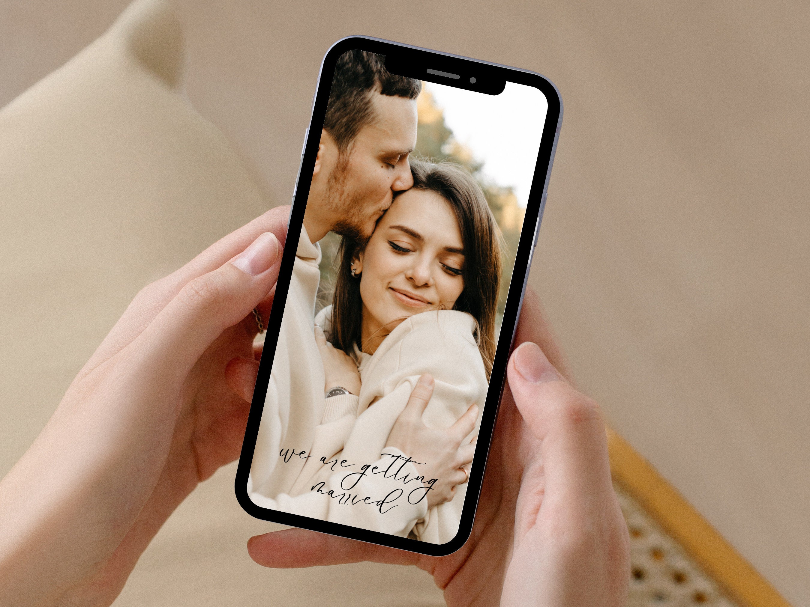 Animated Save the Date Template, Save the Date With Photo, Digital Save ...