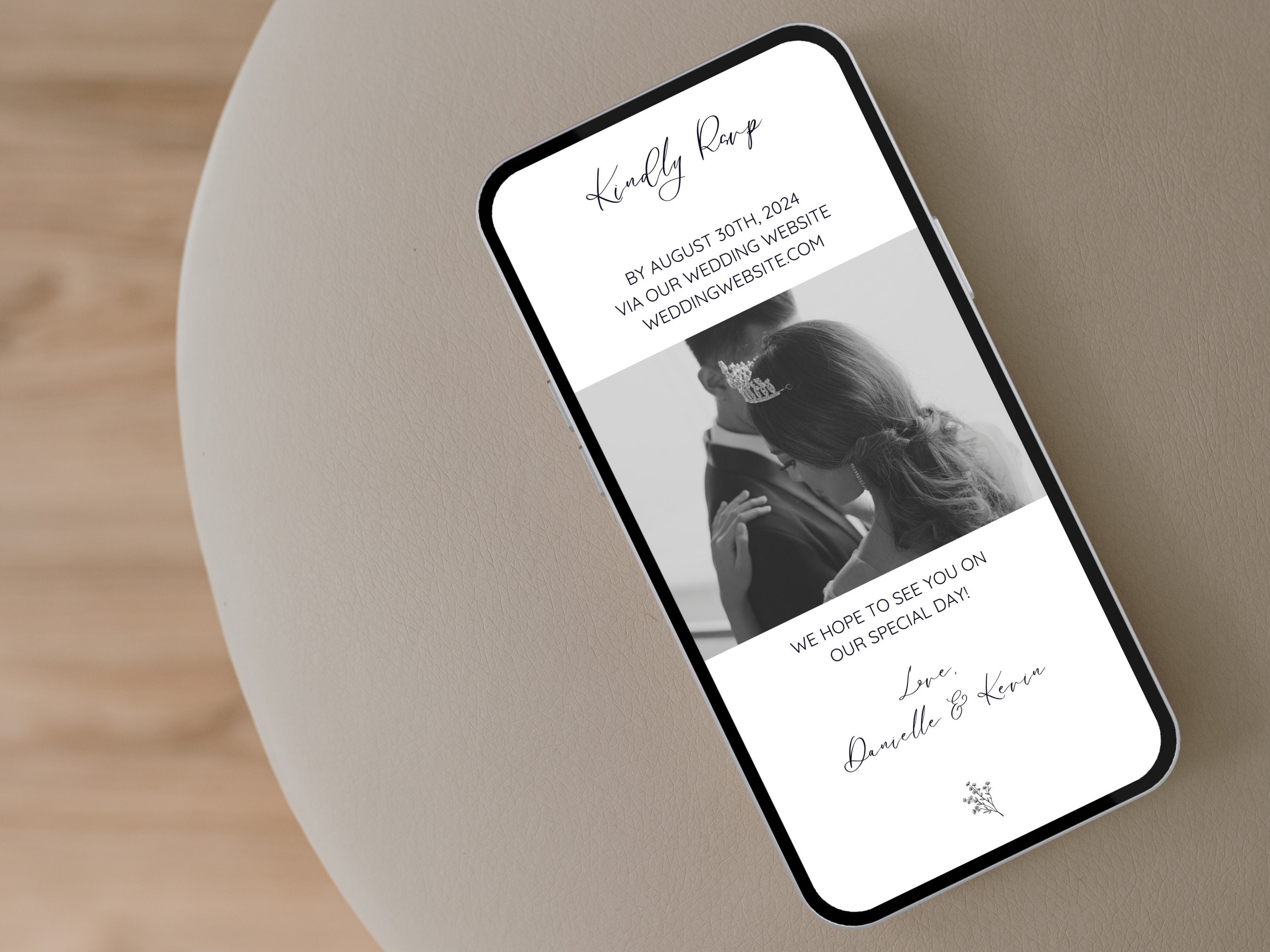 Digital Wedding Invitation, Animated Wedding Invitation, Wedding ...