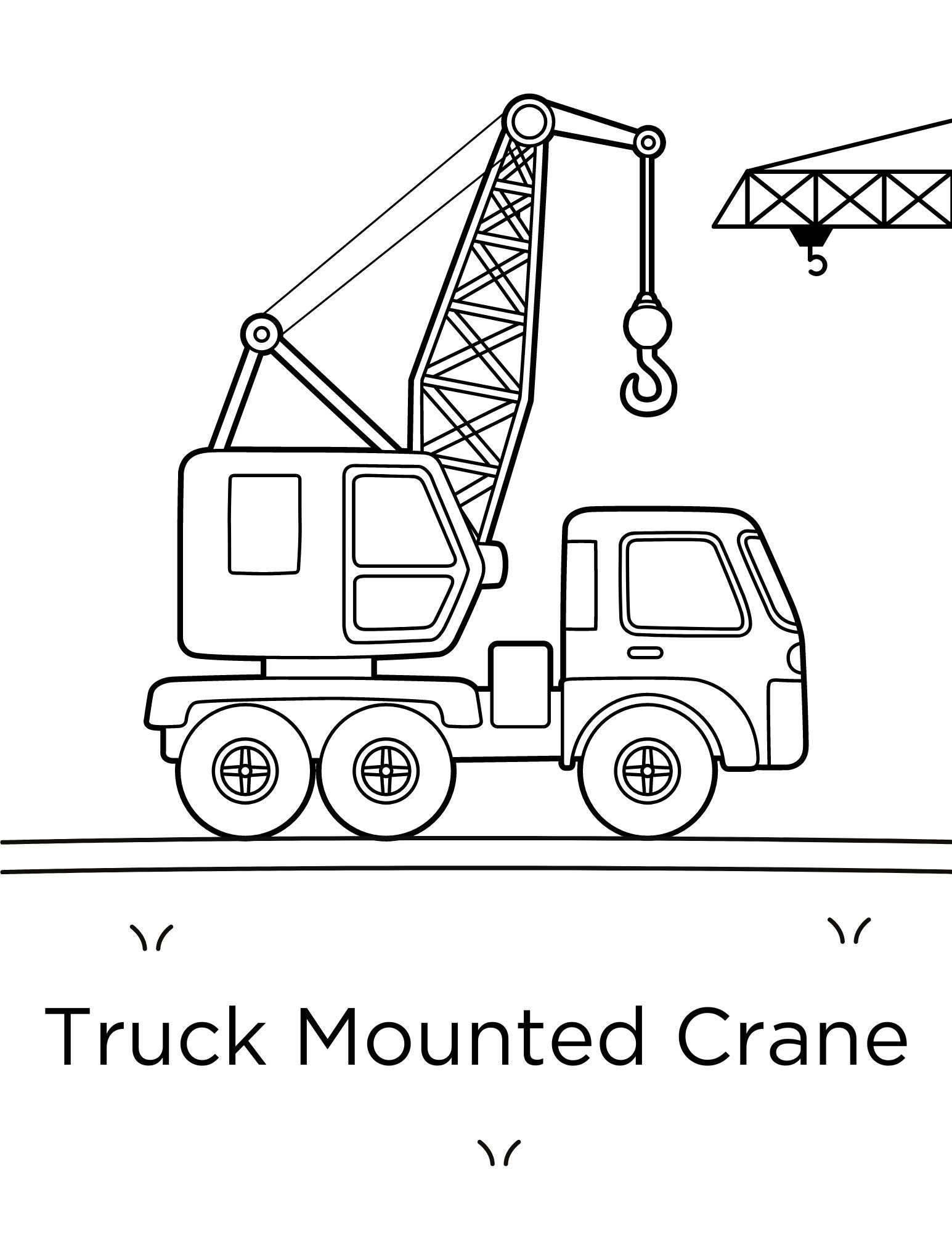 Construction Trucks and Vehicles Coloring Pages, Construction Trucks ...