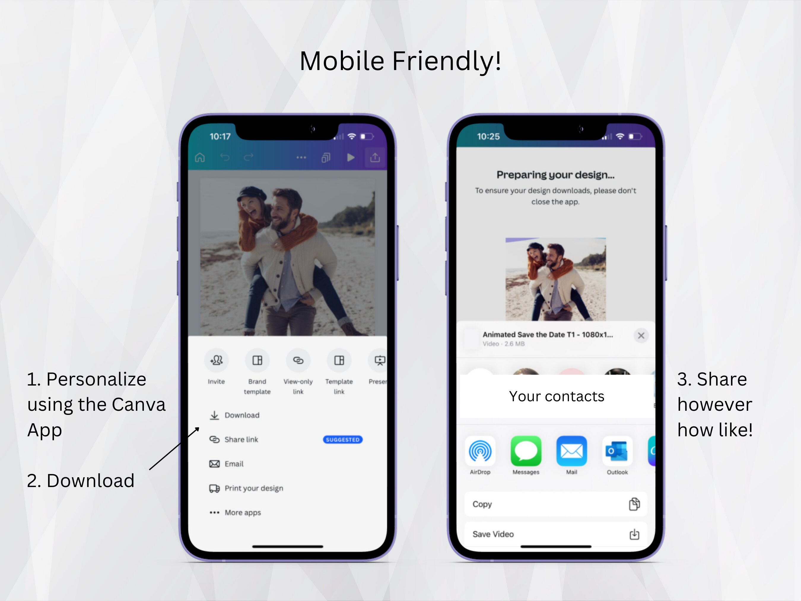 Editable Event Invitation Animated Event Invitation Video - Etsy