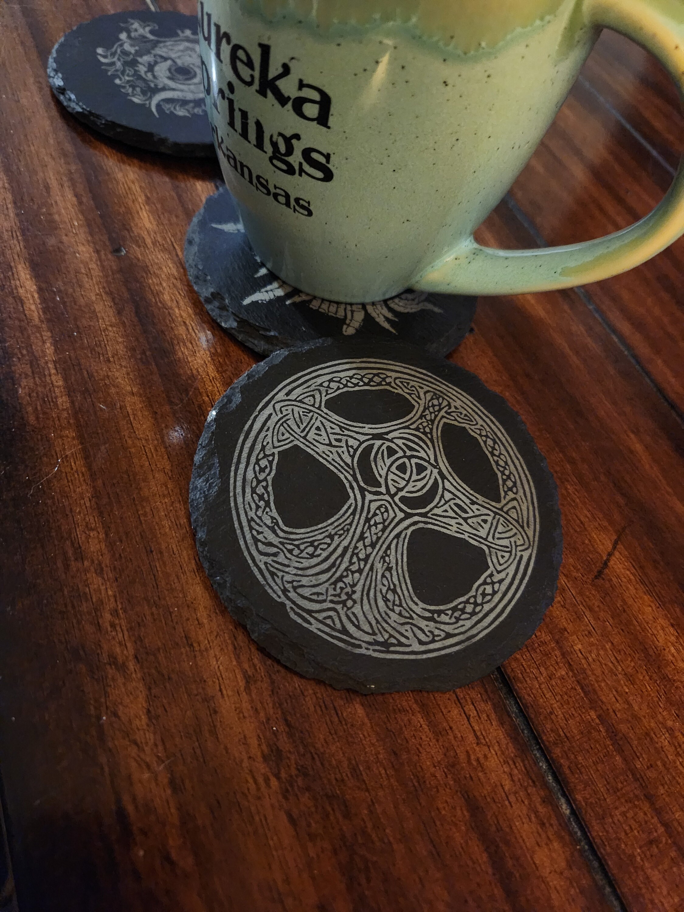 Elden Ring Spell Circle Slate Coasters set of 4 Mix and Match ...