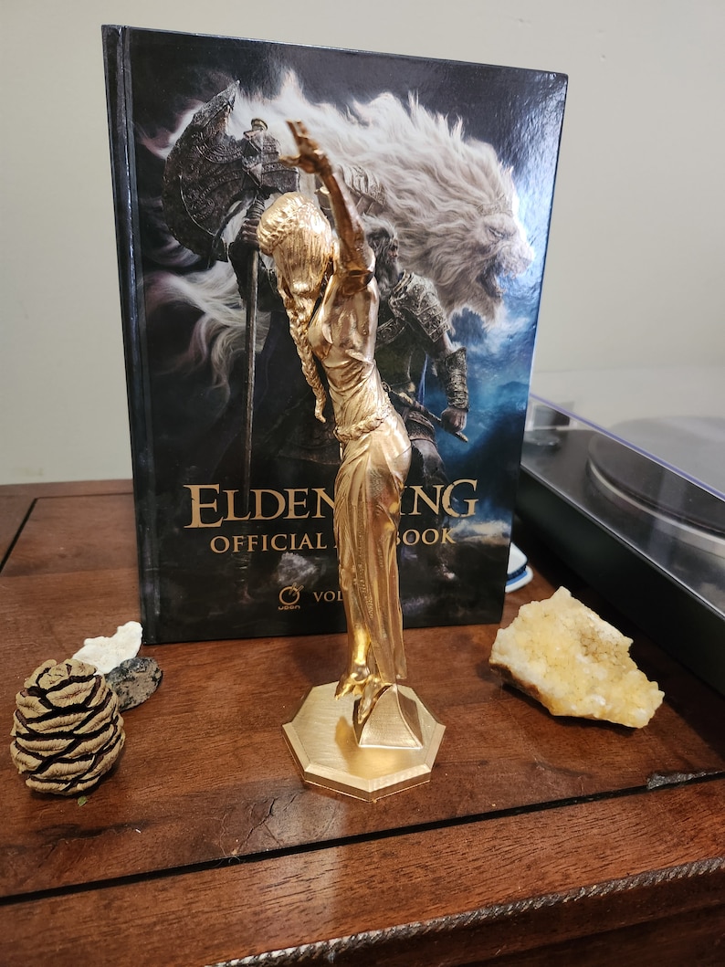 Elden Ring Golden Goddess Statue Hand Painted marika Inspired - Etsy