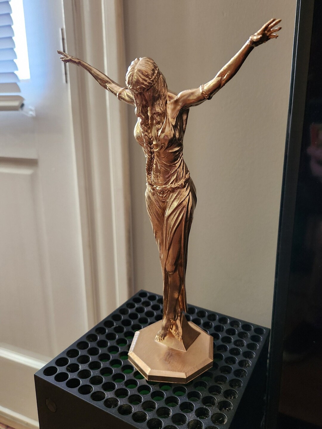 Elden Ring Golden Goddess Statue Hand Painted (marika Inspired) - Etsy