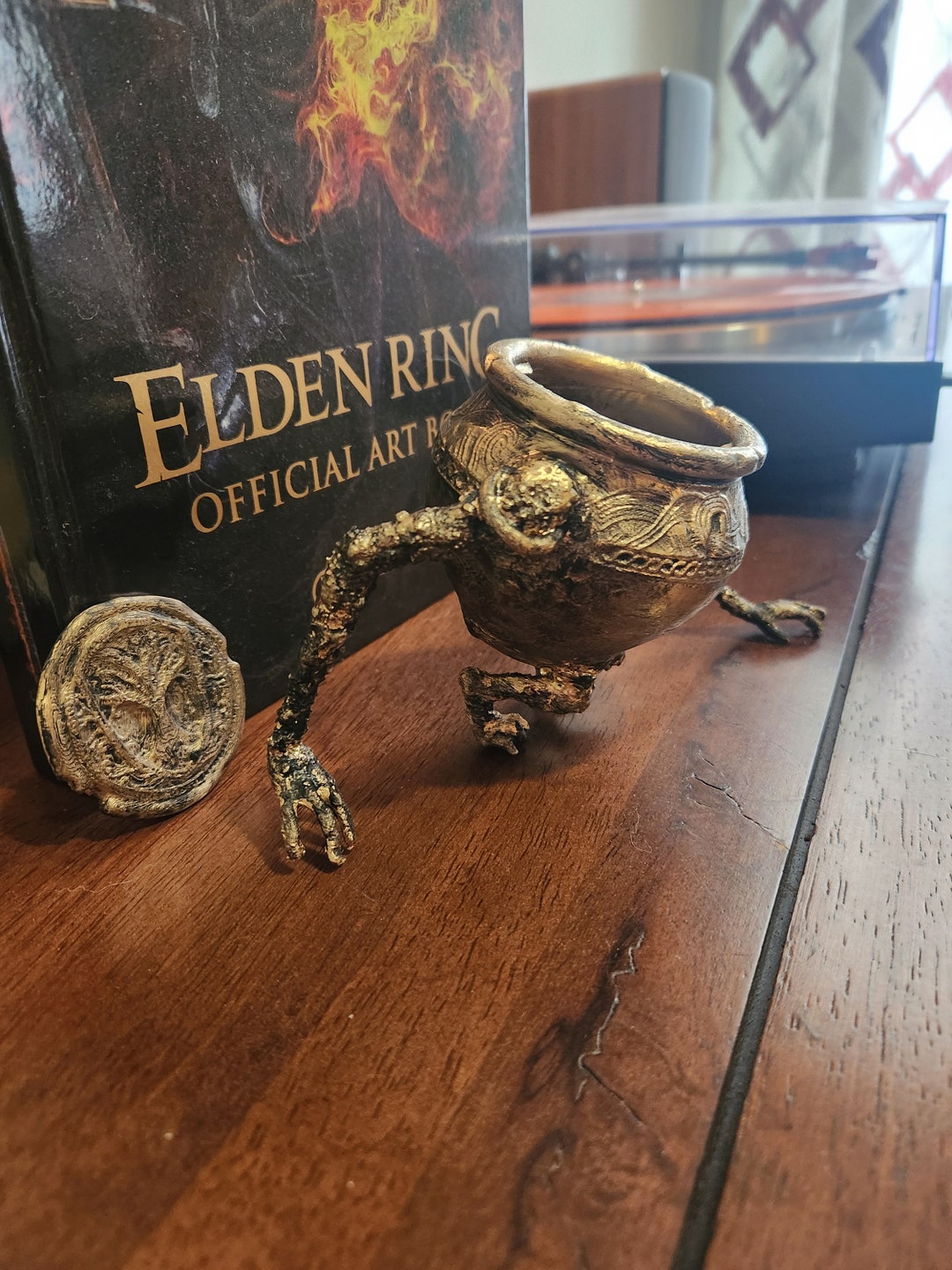 Elden Ring Warrior Jar Hand Painted (alexander Inspired) - Etsy
