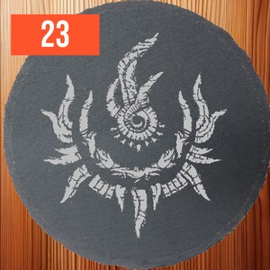 Elden Ring Spell Circle Slate Coasters set of 4 Mix and Match ...