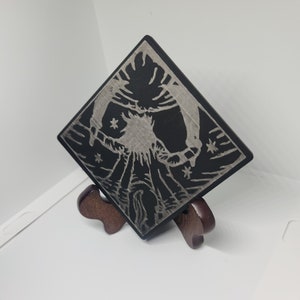 Elden Ring Talisman Coasters, Starscourge, Prostitheis, Stargazer, Two ...