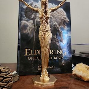 Elden Ring Golden Goddess Statue Hand Painted (marika Inspired) - Etsy
