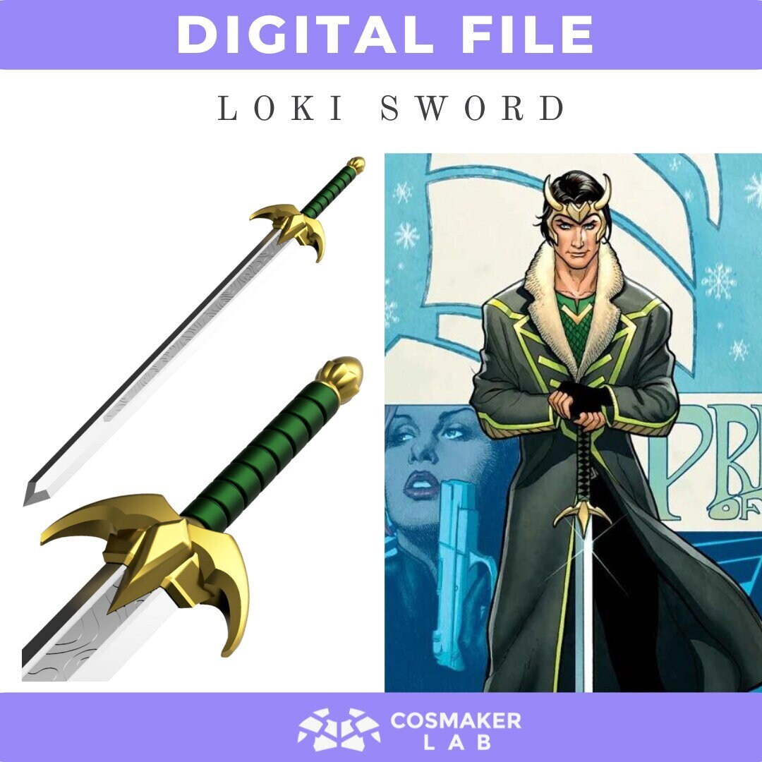 Loki Sword Agent of Asgard - Etsy