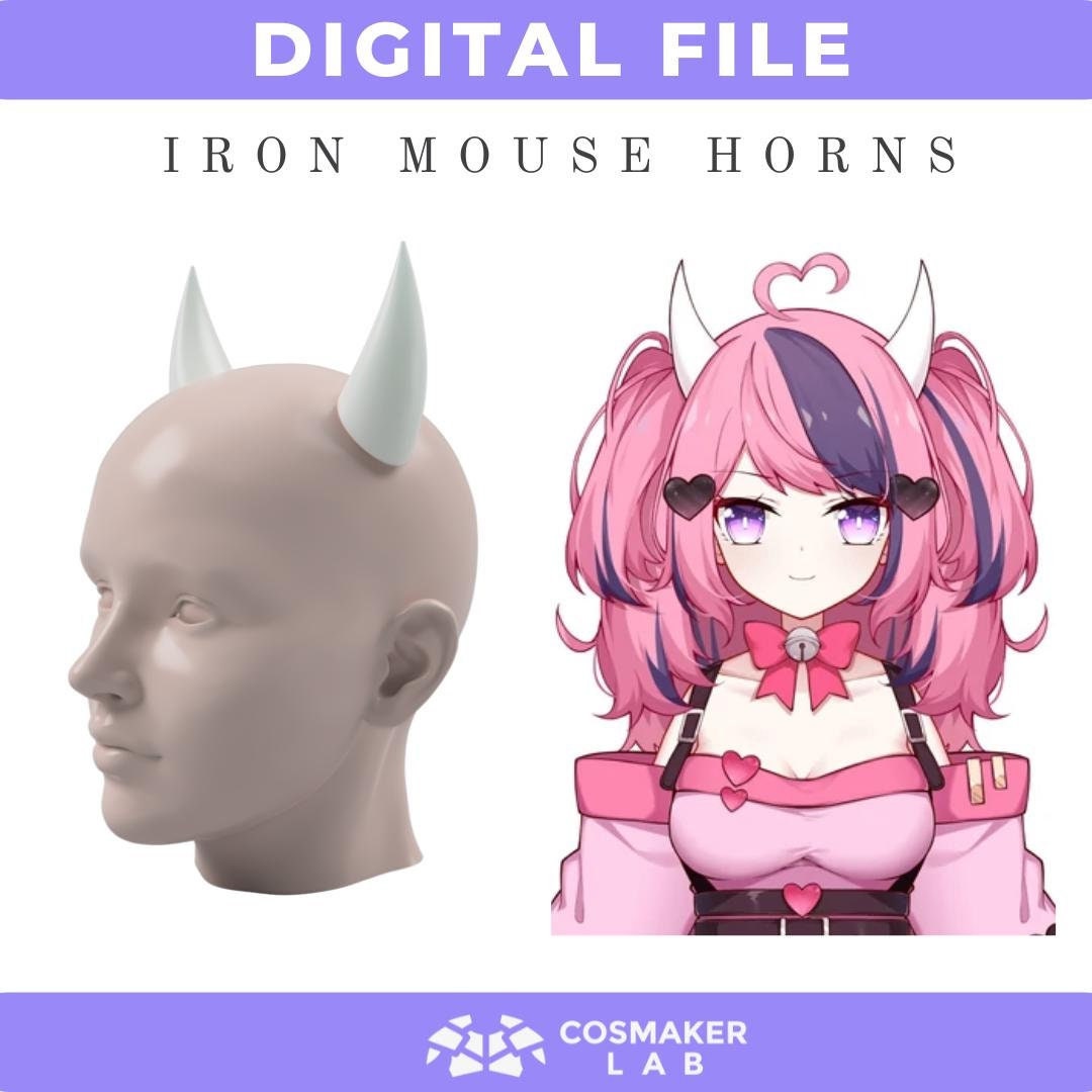 Iron Mouse Horns - Etsy