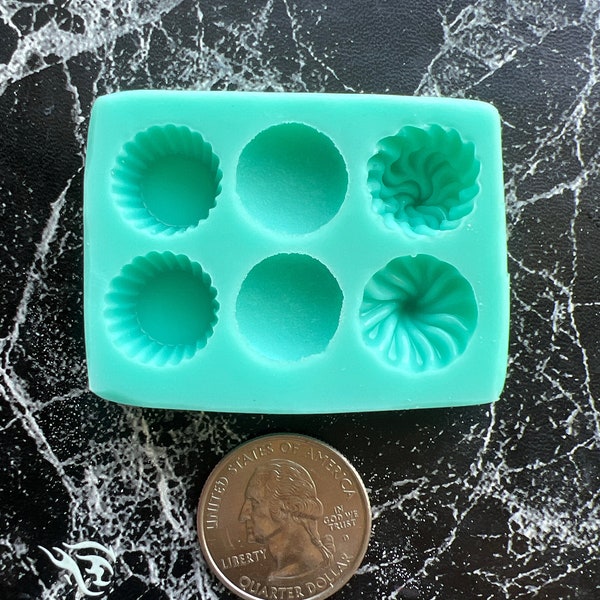 Silicone Mini Cupcake Mold - Etsy