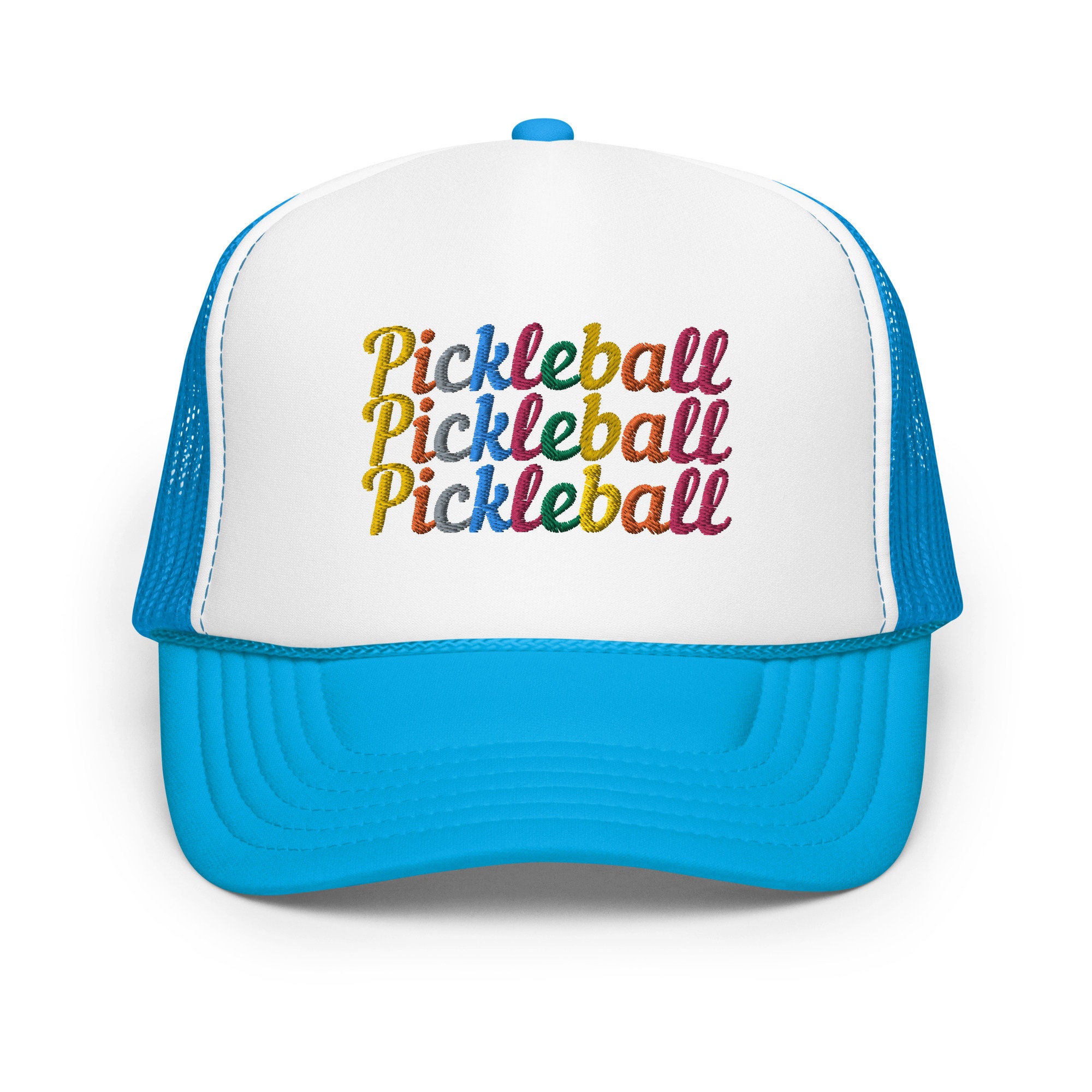 Pickleball Trucker Hat, Custom Pickleball Hat Cap, Pickleball Mom Dad Son Daughter Coach Gift ...