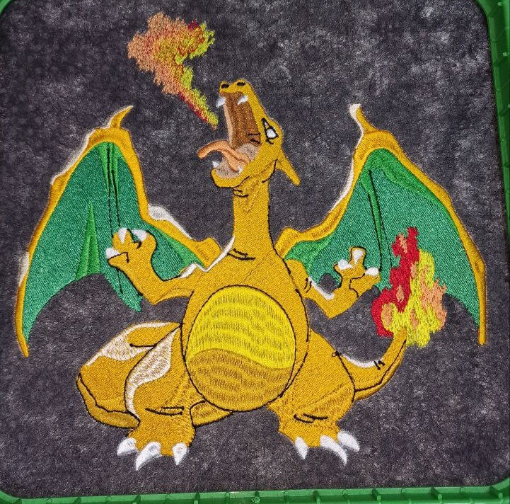 Charizard Pokémon Anime Embroidery Design, File 6 Sizes - Etsy