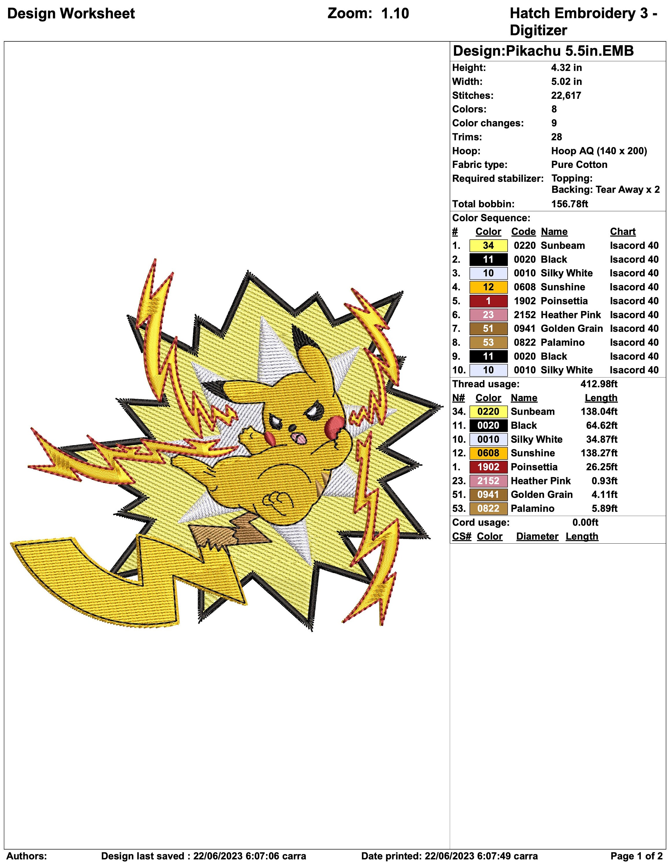 POKEMON EMBROIDERY DESIGN, Pikachu Machine Embroidery Design, - Etsy