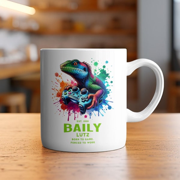 Lizard Mug - Etsy