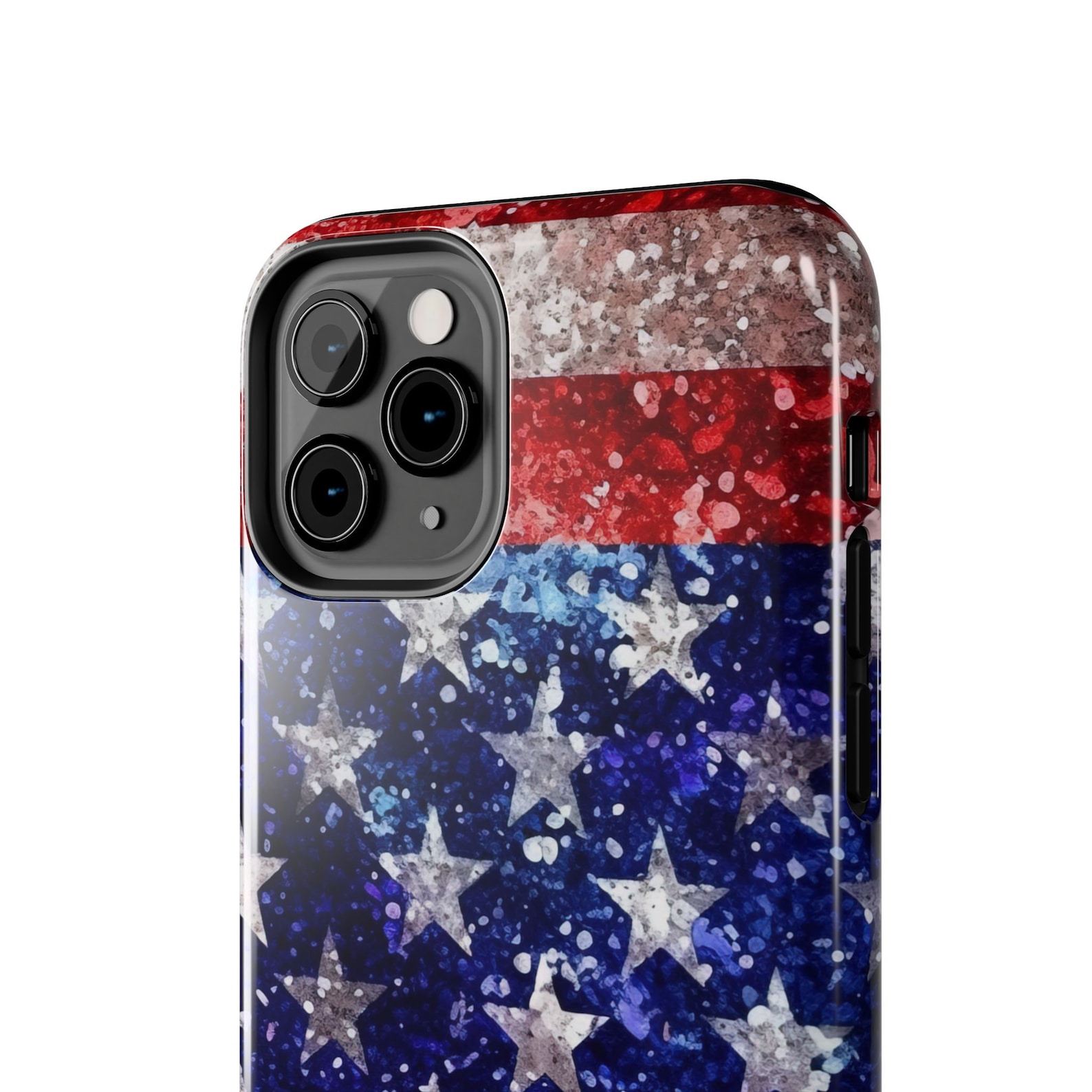 Sparkling American Flag Phone Case Fourth of July Patriotic Phone Case ...