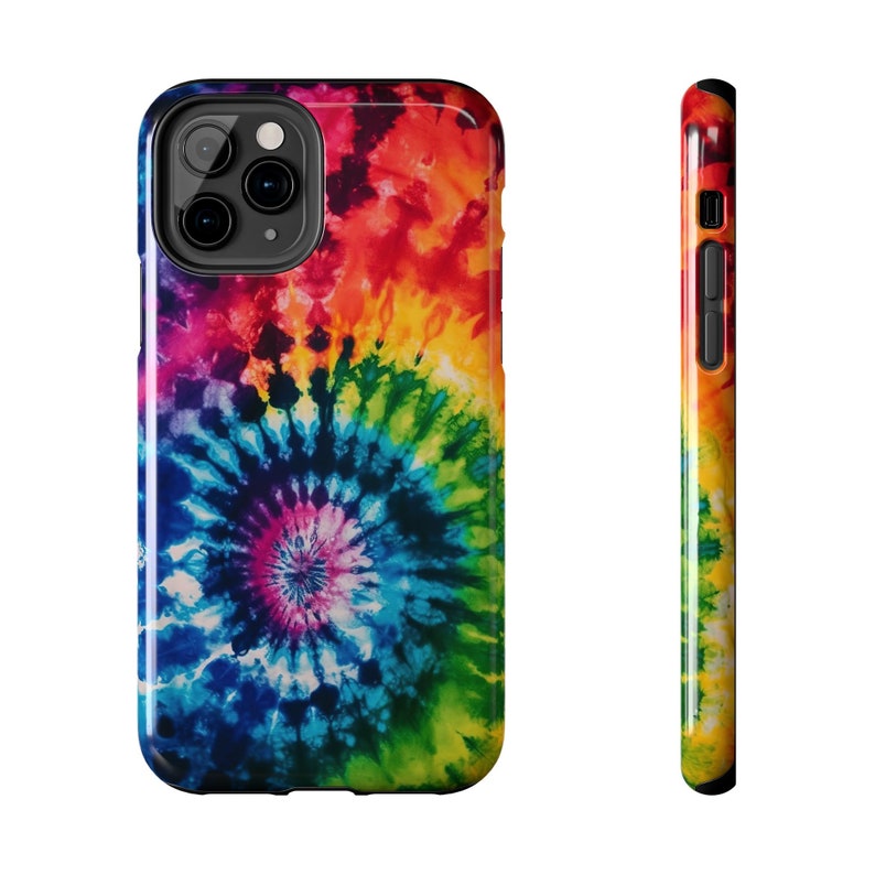 Colorful Tie Dye Phone Cover - Funky and Fun Accessory for iPhone and ...