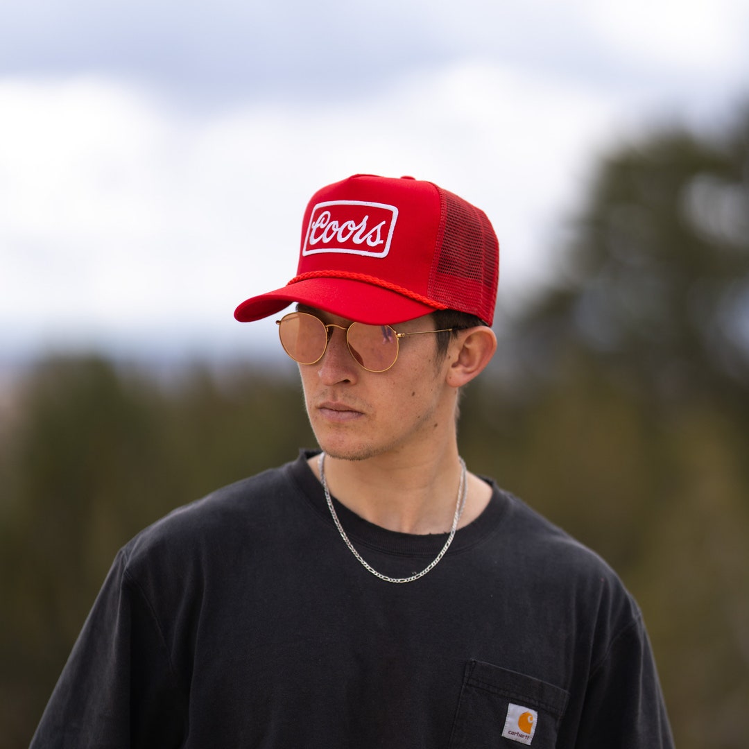 Trucker Style Mesh Back Beer Patches Custom Hat Foam Front Snapback ...