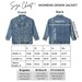 Christian Denim Jacket Bible Verse Trusting in Him Jean Jacket Women ...